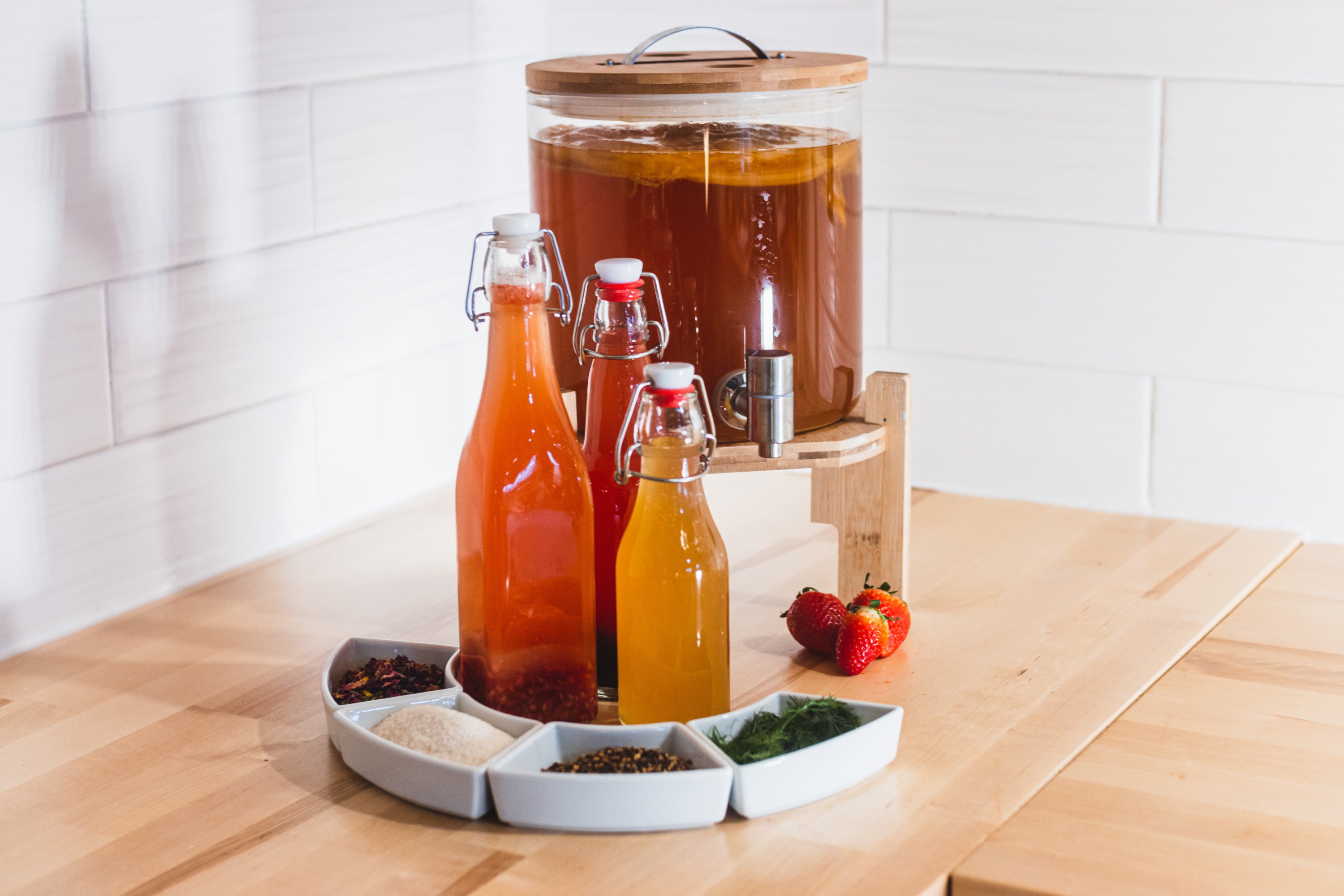 Brew Kombucha with Ease using Scoby Juice's Brewing Supplies